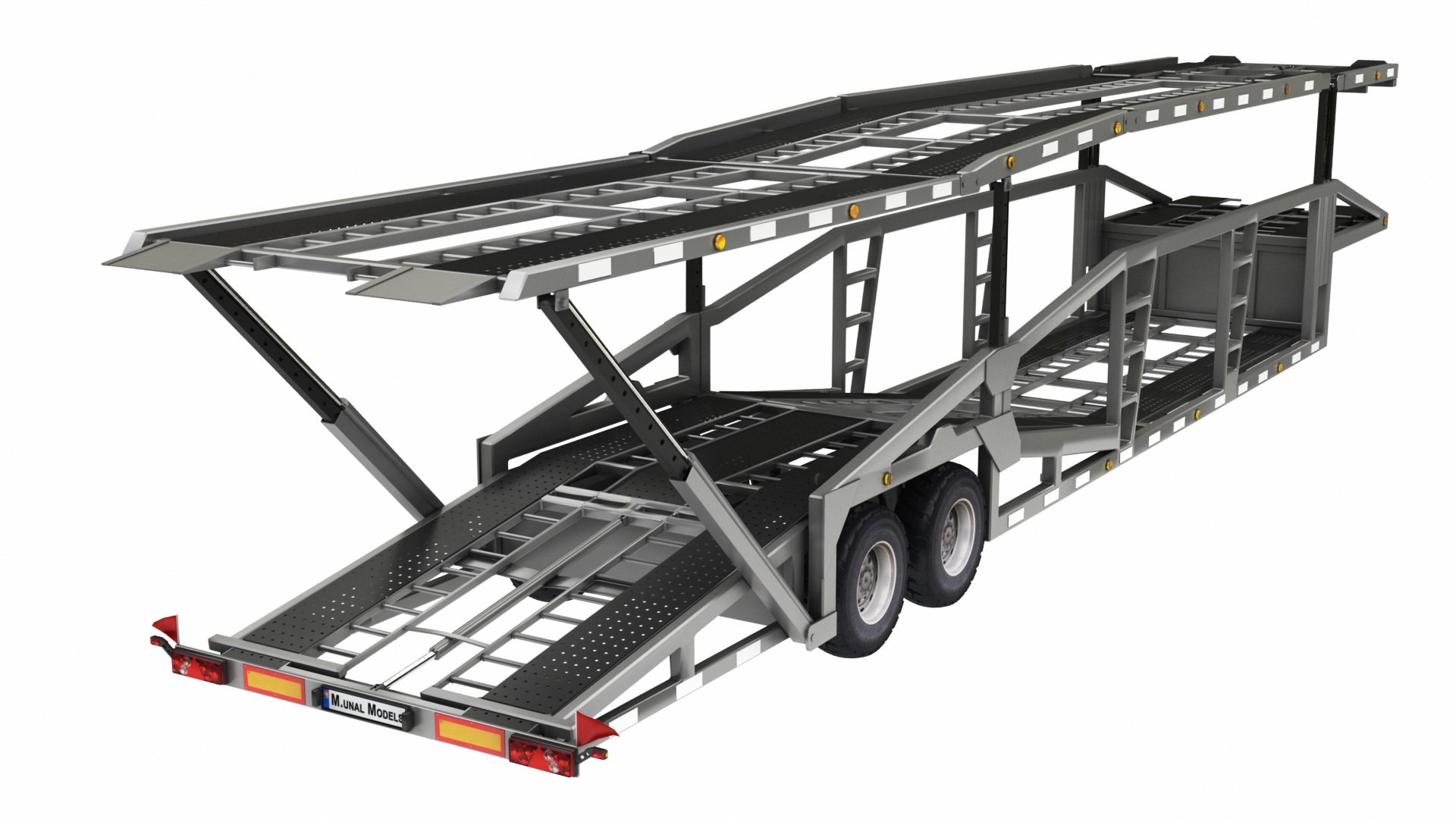 3D Car Transporter - TurboSquid 1529575