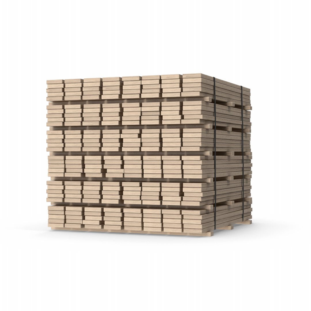 3D Stack Of Wood Planks - TurboSquid 2175487