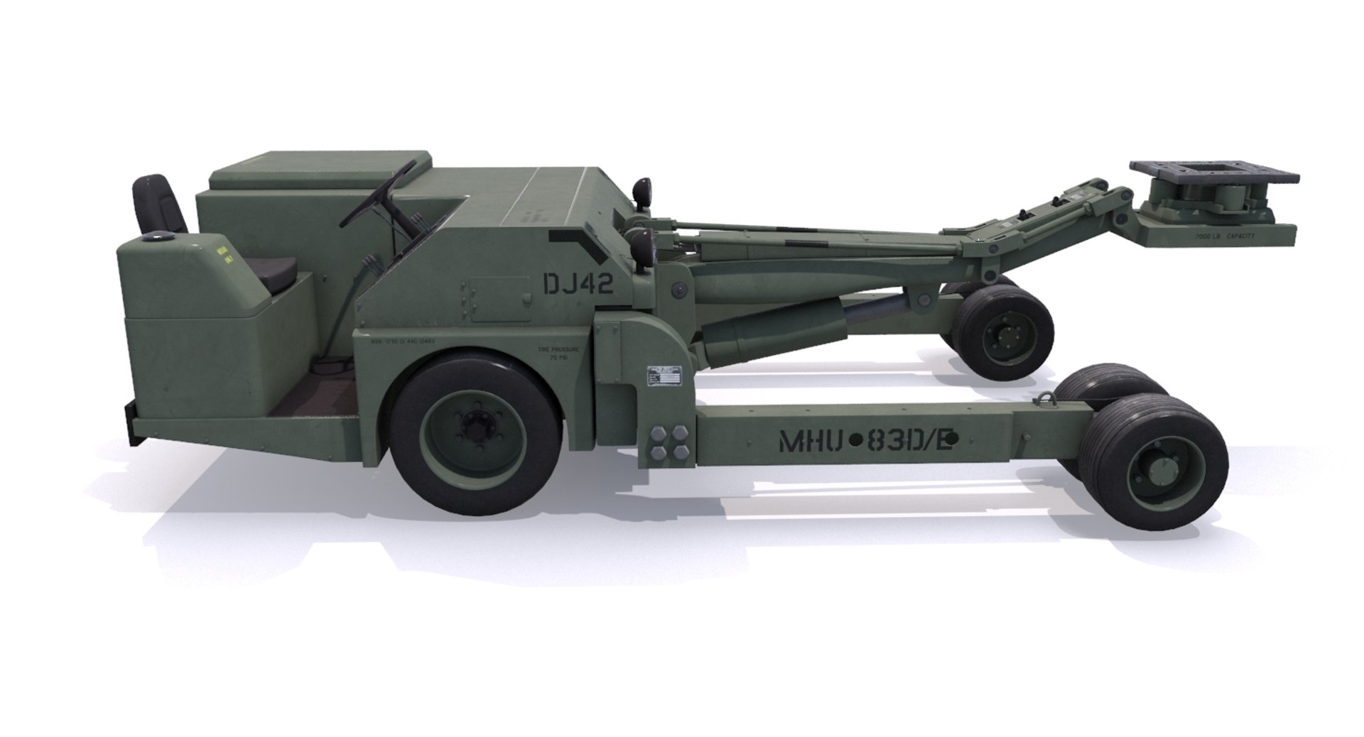Munition Loader Mhu-83 Unit 3d Model