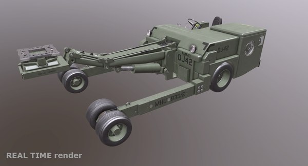 munition loader mhu-83 unit 3d model