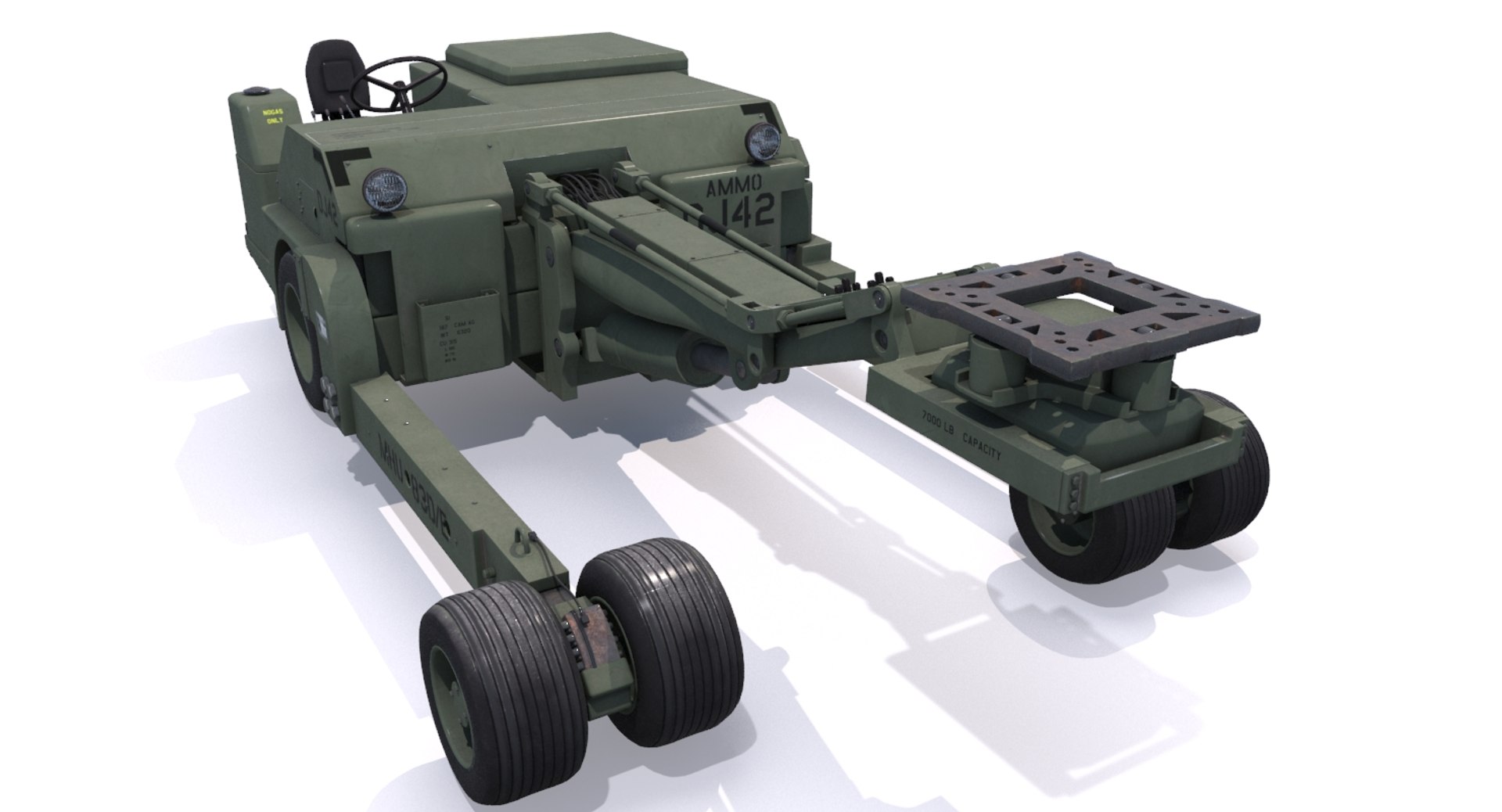 Munition Loader Mhu-83 Unit 3d Model