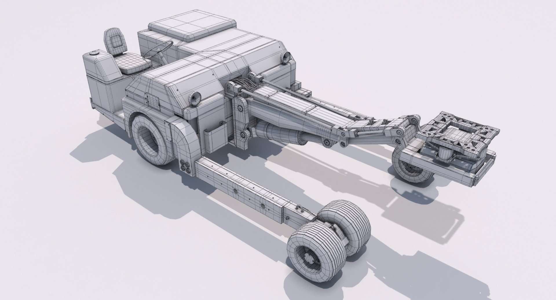 Munition Loader Mhu-83 Unit 3d Model