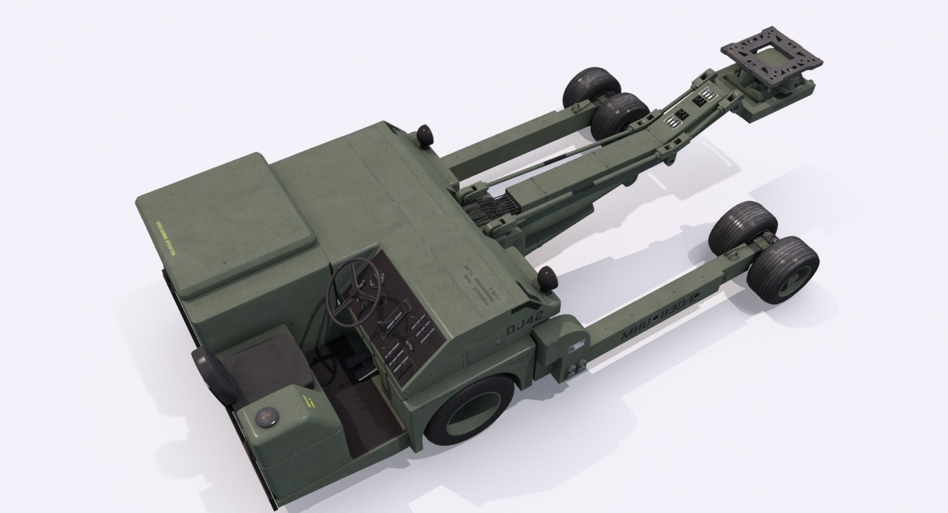 Munition Loader Mhu-83 Unit 3d Model