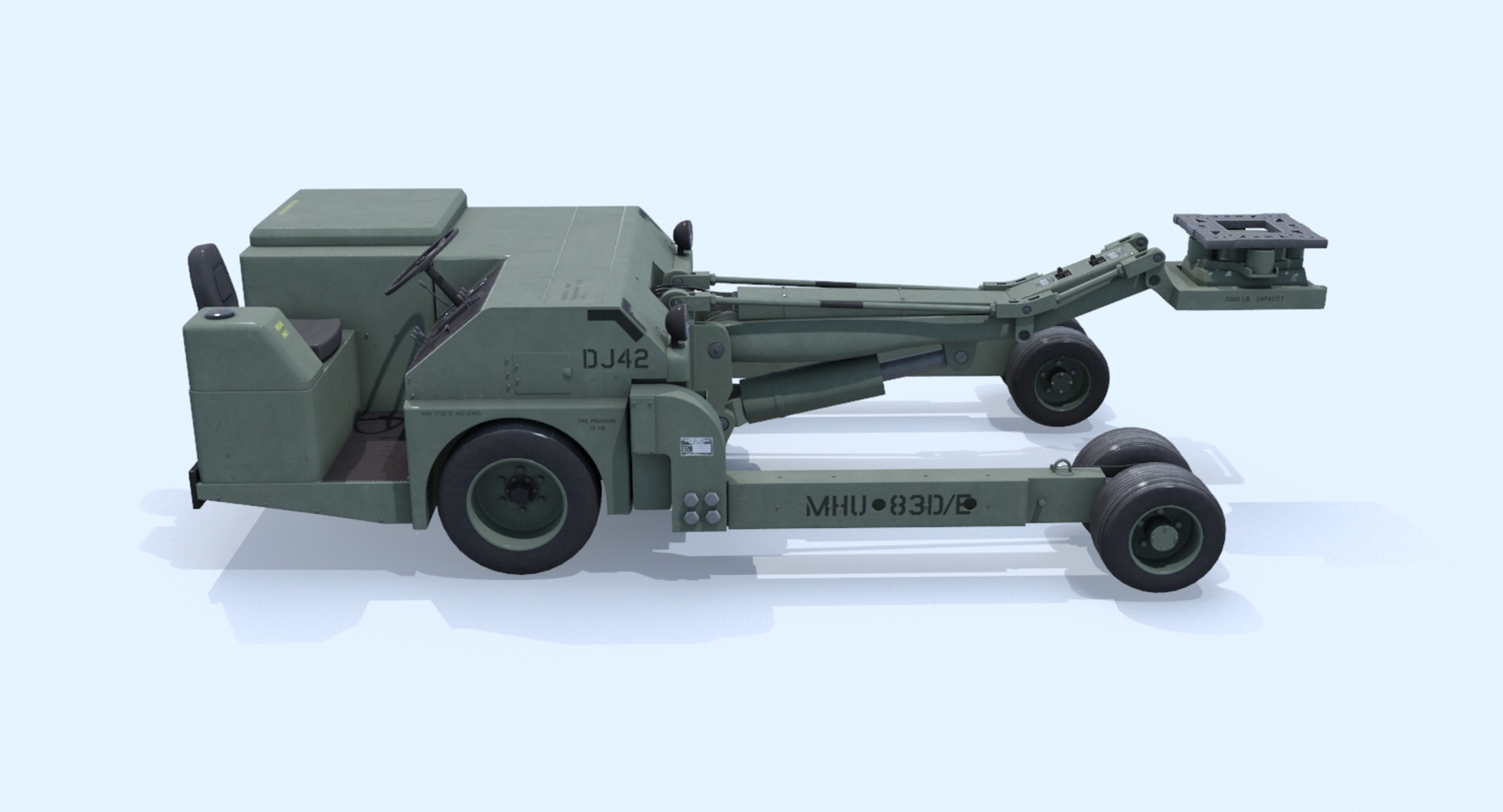 Munition Loader Mhu-83 Unit 3d Model
