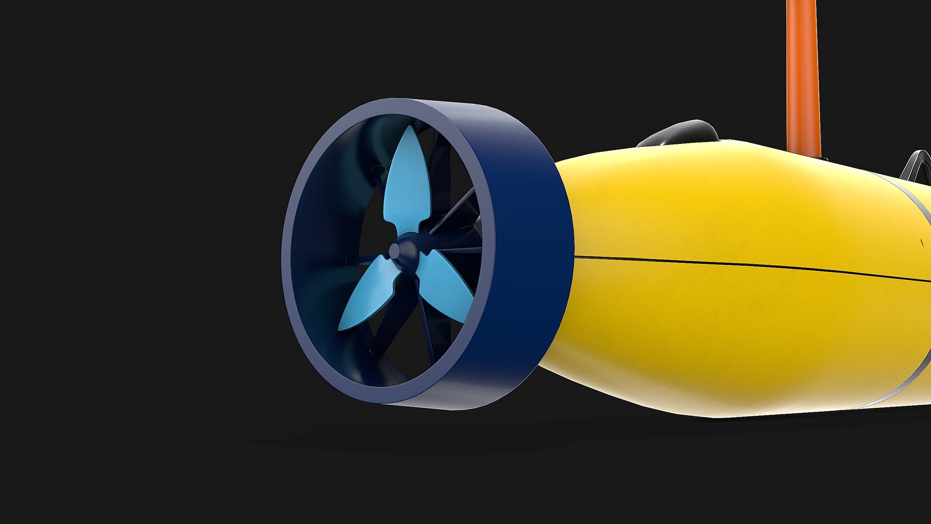 Bluefin-21 Unmanned Underwater Vehicle 3D - TurboSquid 2161226