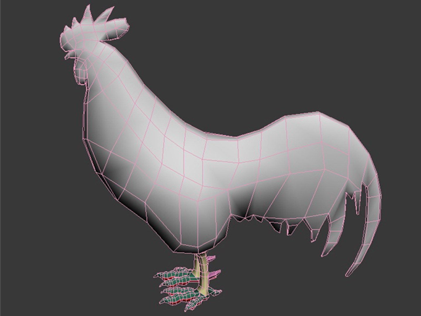 Rooster 3d Model