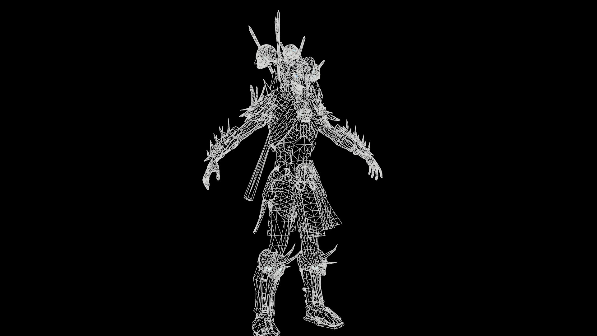 Character Skeleton 3D Model - TurboSquid 1584721