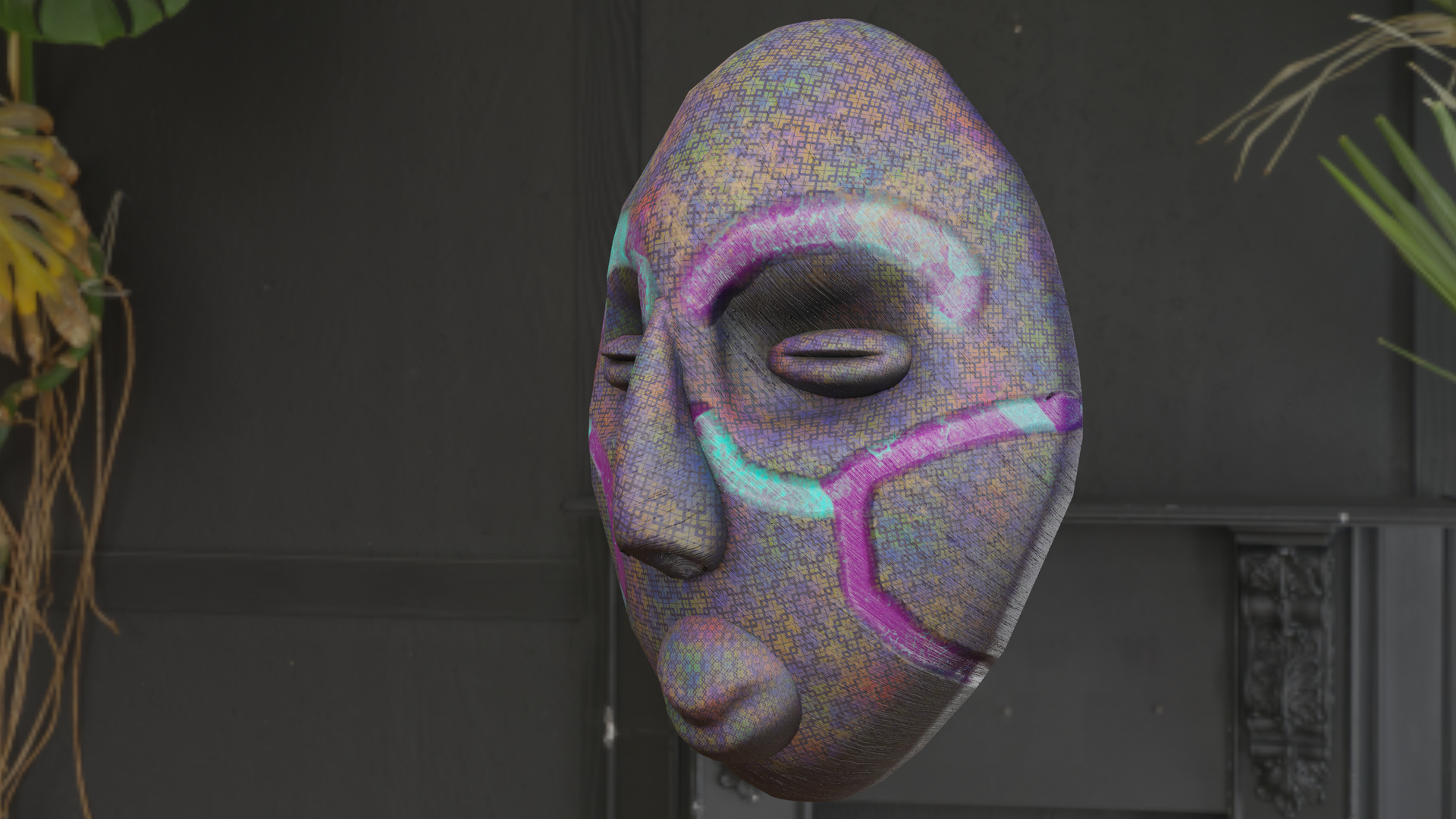 Free Stylized Mask 4 3D model - TurboSquid 1948576