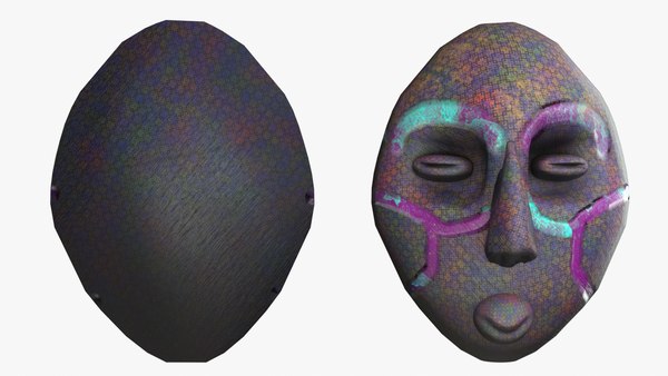 Free Stylized Mask 4 3D model - TurboSquid 1948576
