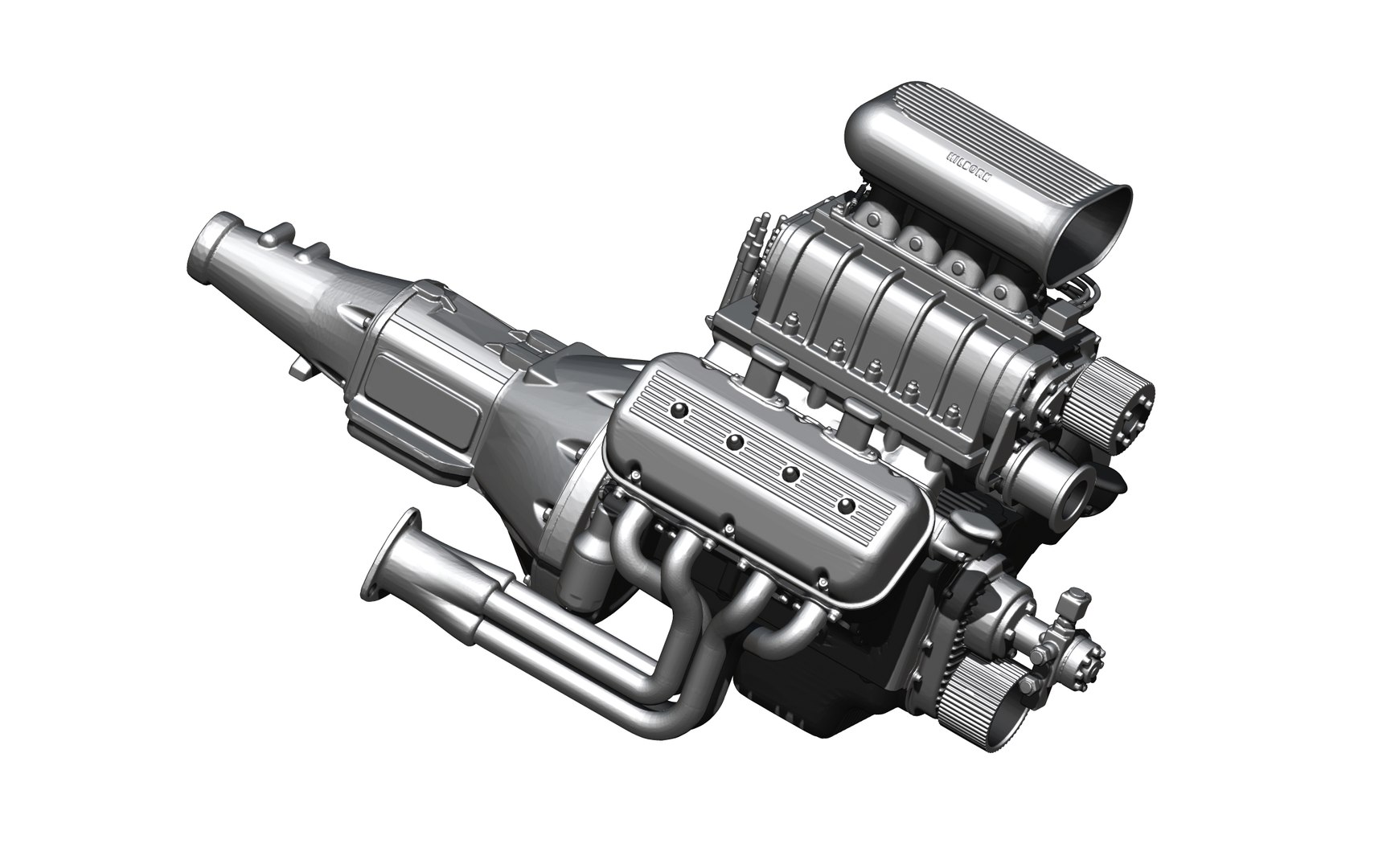 3D Classic Engine Motor Petrol model - TurboSquid 1955046