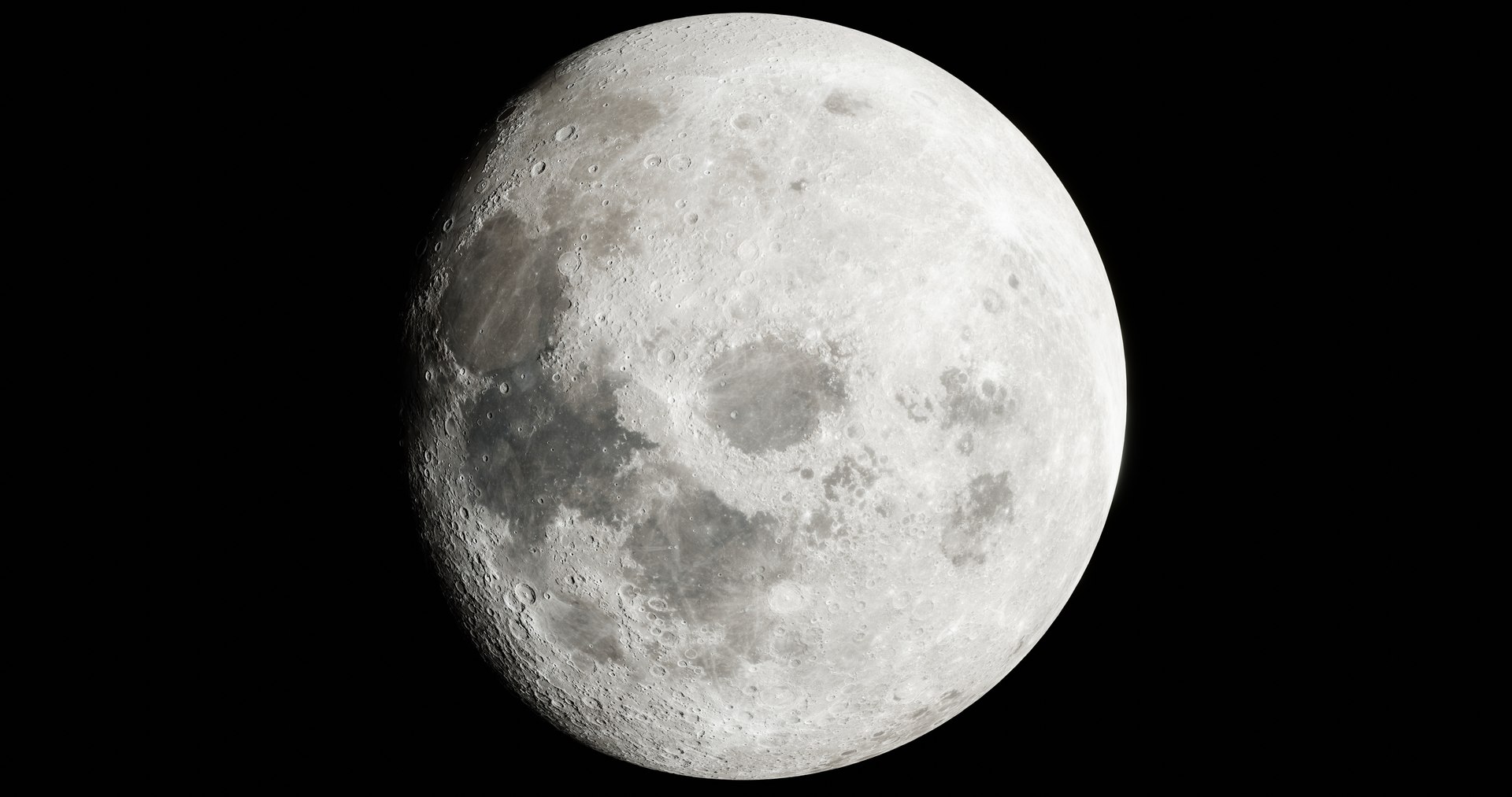 3D 50k Moon Realistic - TurboSquid 1519480