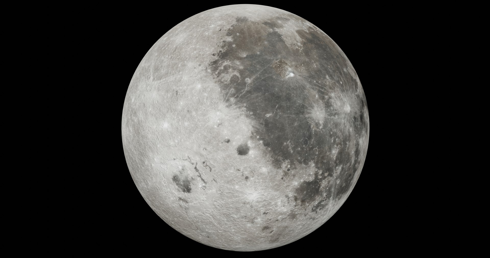 3D 50k Moon Realistic - TurboSquid 1519480