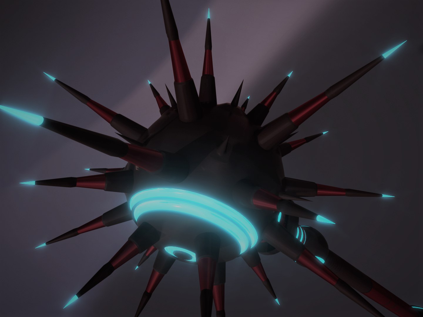 Spiked Club 3D - TurboSquid 1359084
