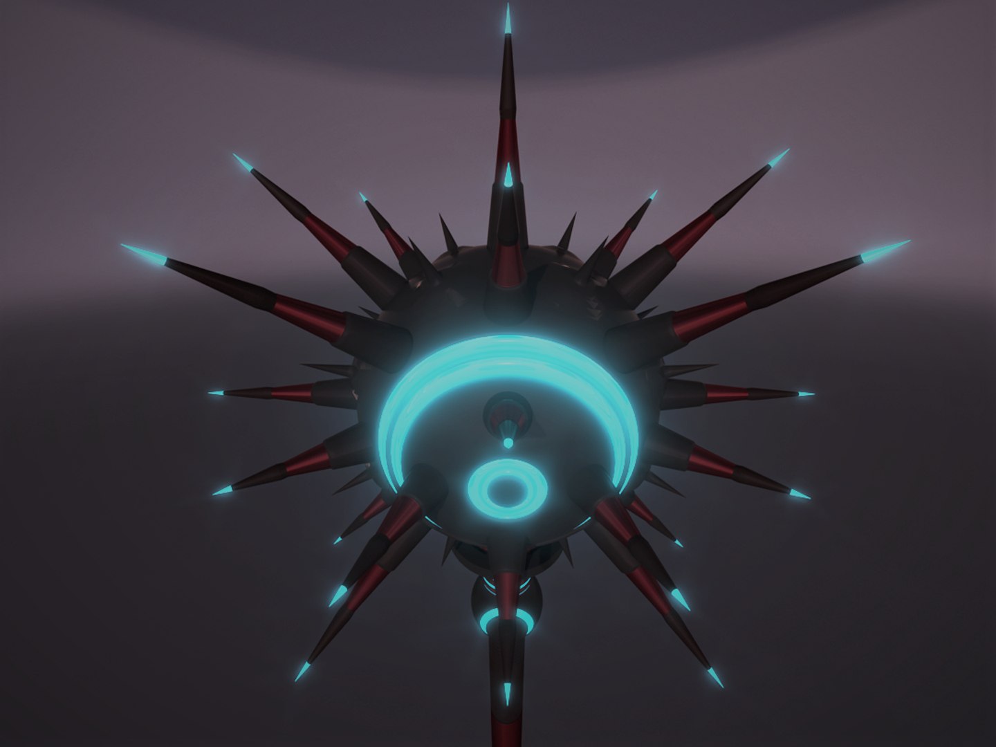 Spiked Club 3D - TurboSquid 1359084