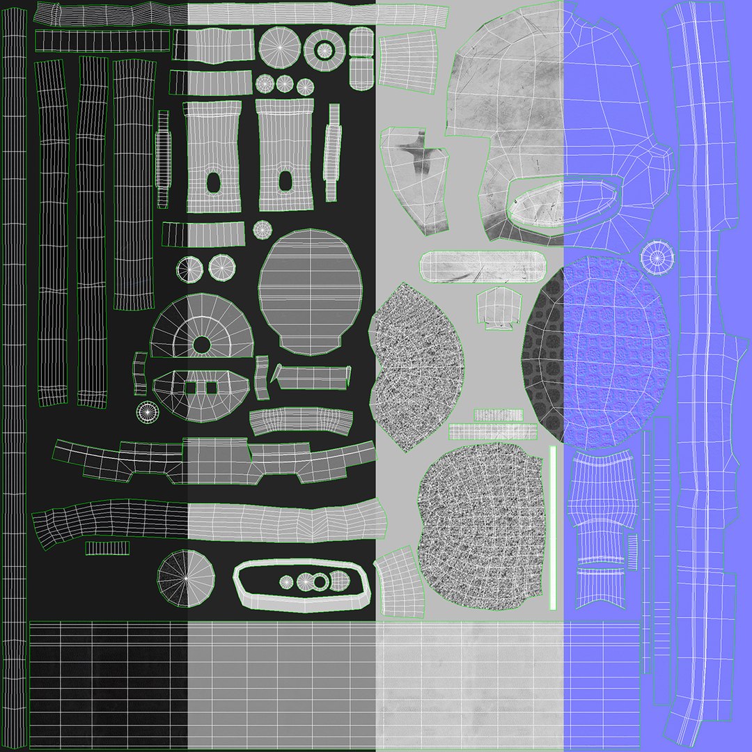 3d model ballistic combat helmet