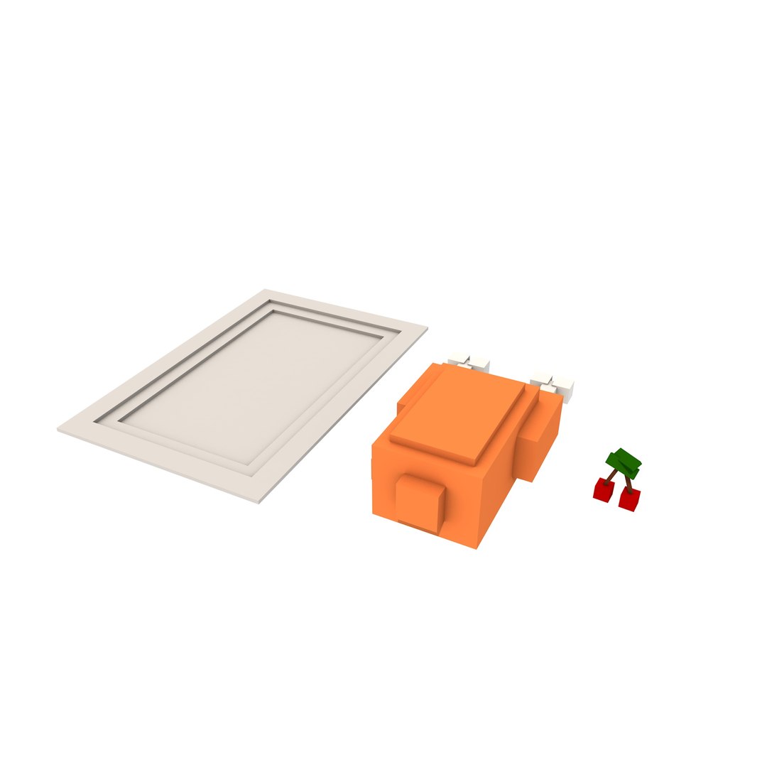 3D Simple Chicken - TurboSquid 1376108