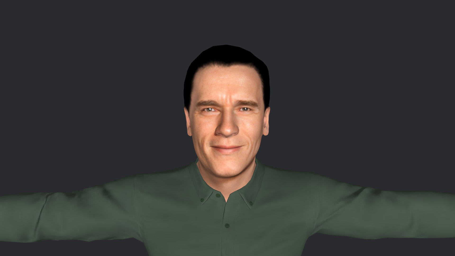 Arnold Schwarzenegger Hyper Realistic Full Body Fully Rigged 3D ...