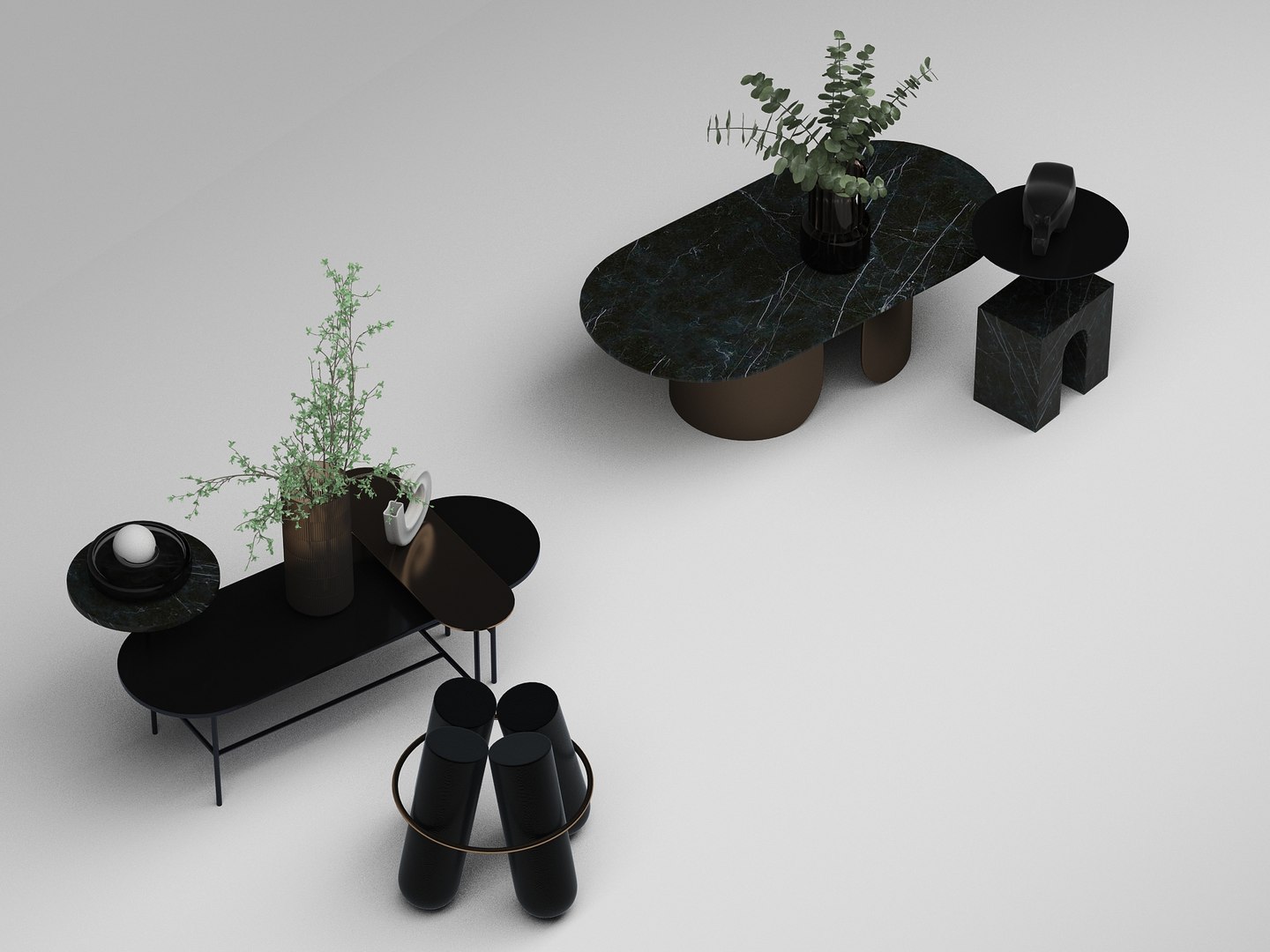 Coffee Table - Waiting Table - 020 3D 모델 - TurboSquid 1956075