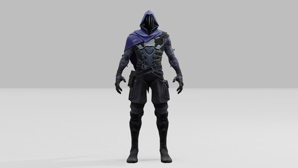 modelo 3d Omen - Rigged - Valorant - TurboSquid 1970785