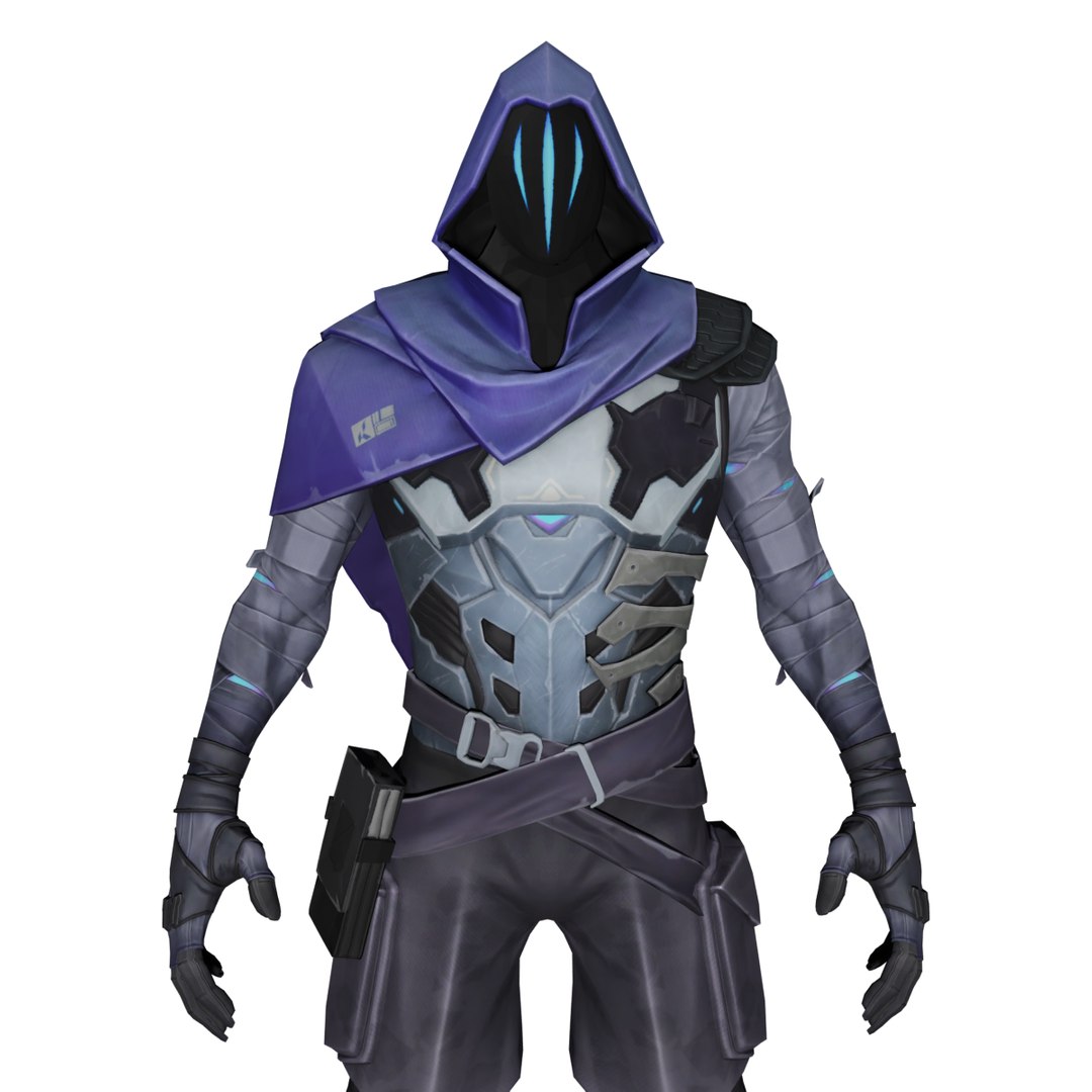 Modello 3D Omen - Rigged - Valorant - TurboSquid 1970785