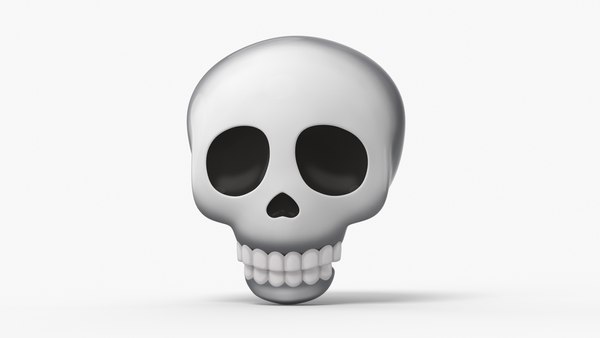 modelo 3d calavera emoji - TurboSquid 2239796