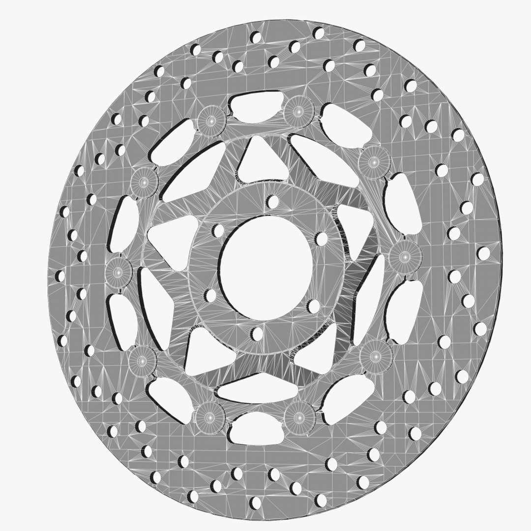 3d rotor brake disc assembly