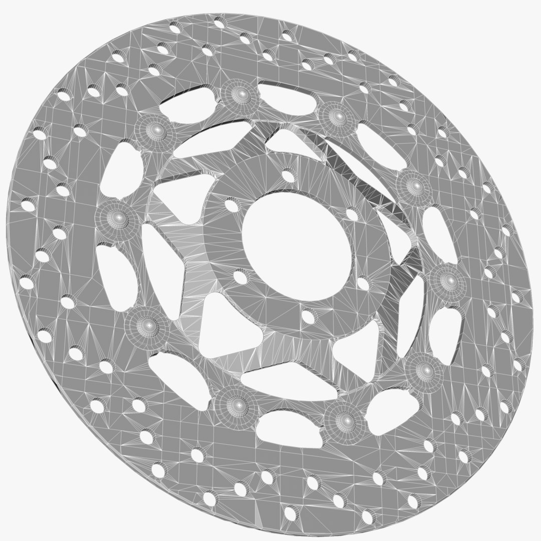 3d rotor brake disc assembly