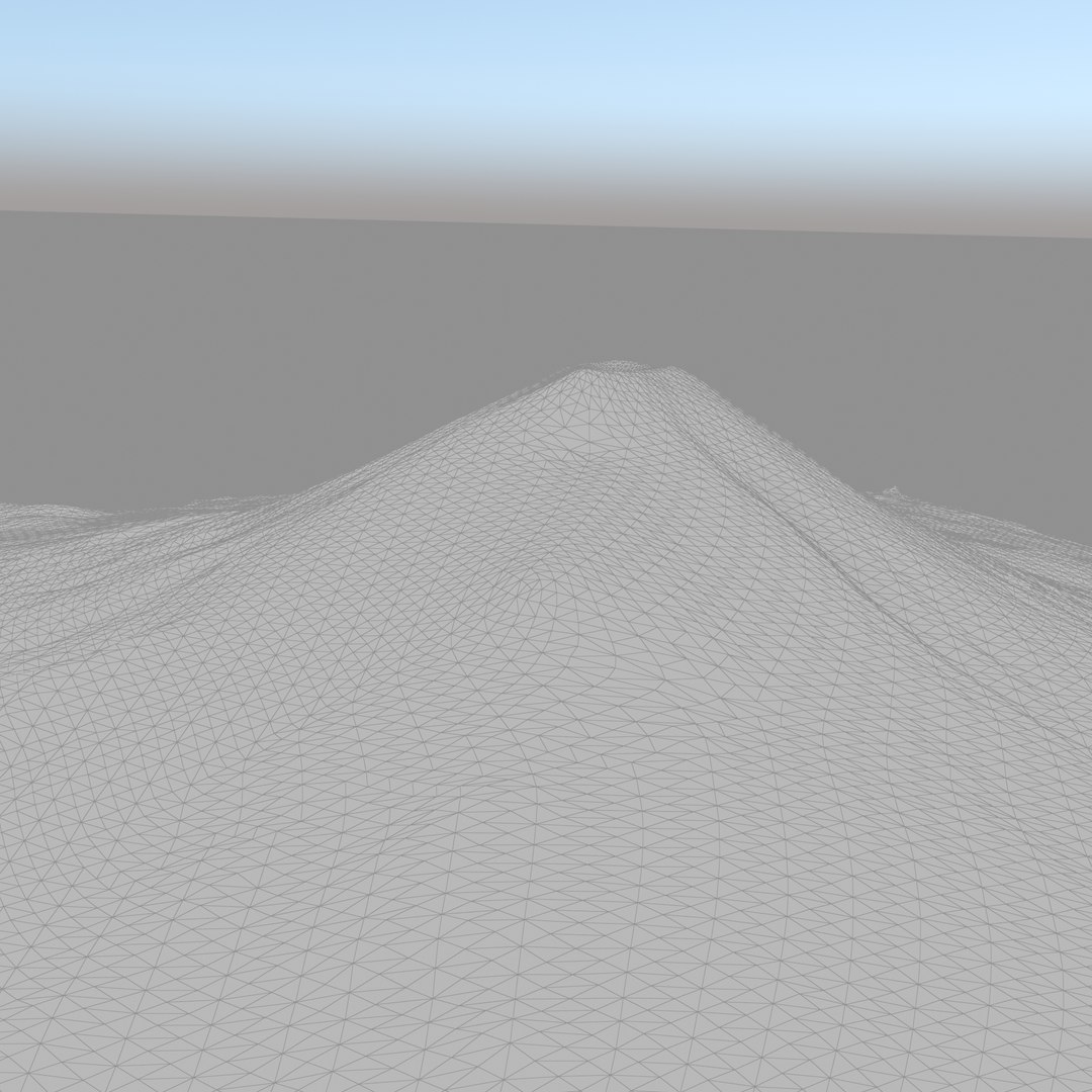 Mount Fuji 3D Model - TurboSquid 1394599