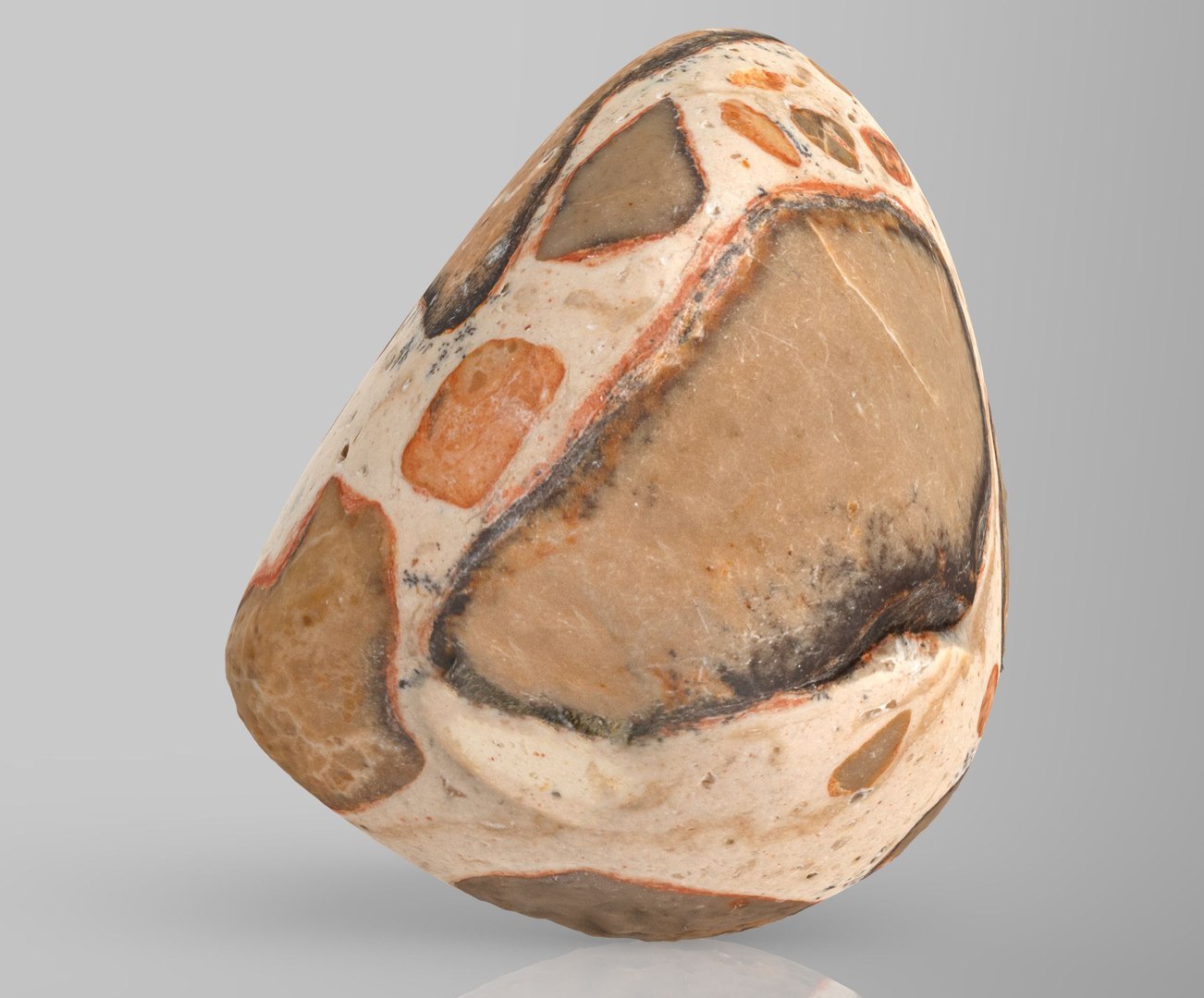Rhyolite Gemstone Model - TurboSquid 2031531