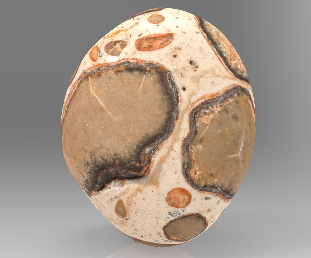 Rhyolite Gemstone Model - TurboSquid 2031531
