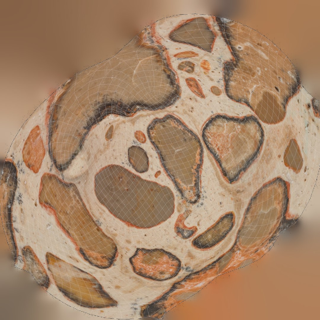 Rhyolite Gemstone Model - TurboSquid 2031531