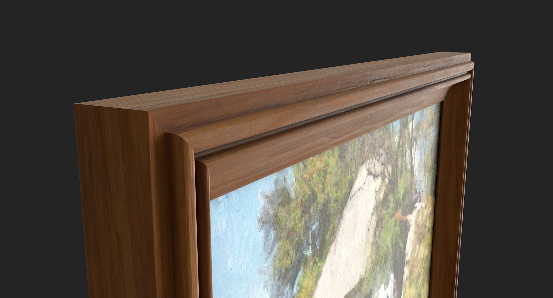 Realistic Oil Painting 3D Model - TurboSquid 1285632