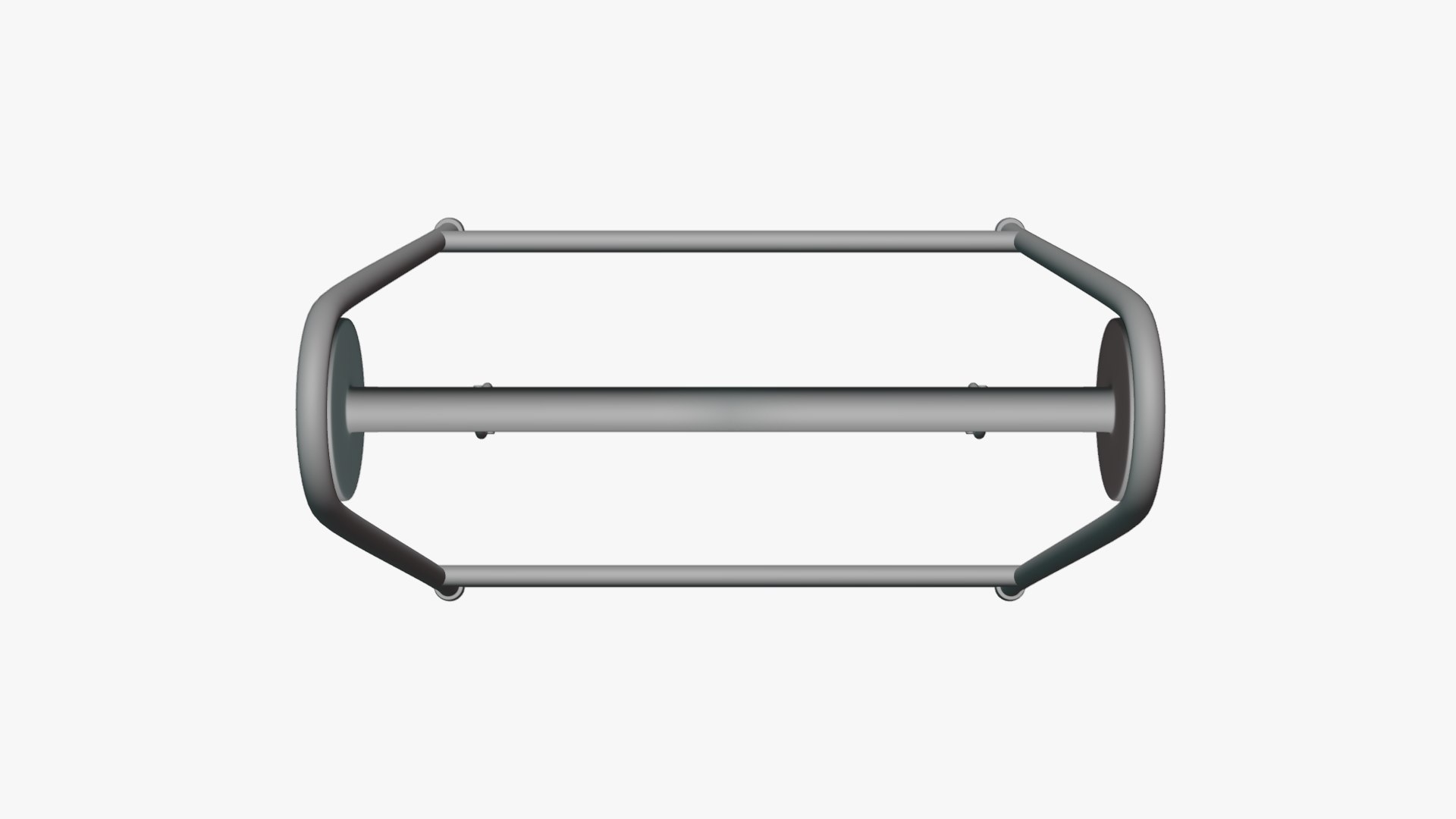 Basic Display Stand - Geometry Only No Textures No Materials 3D Model ...
