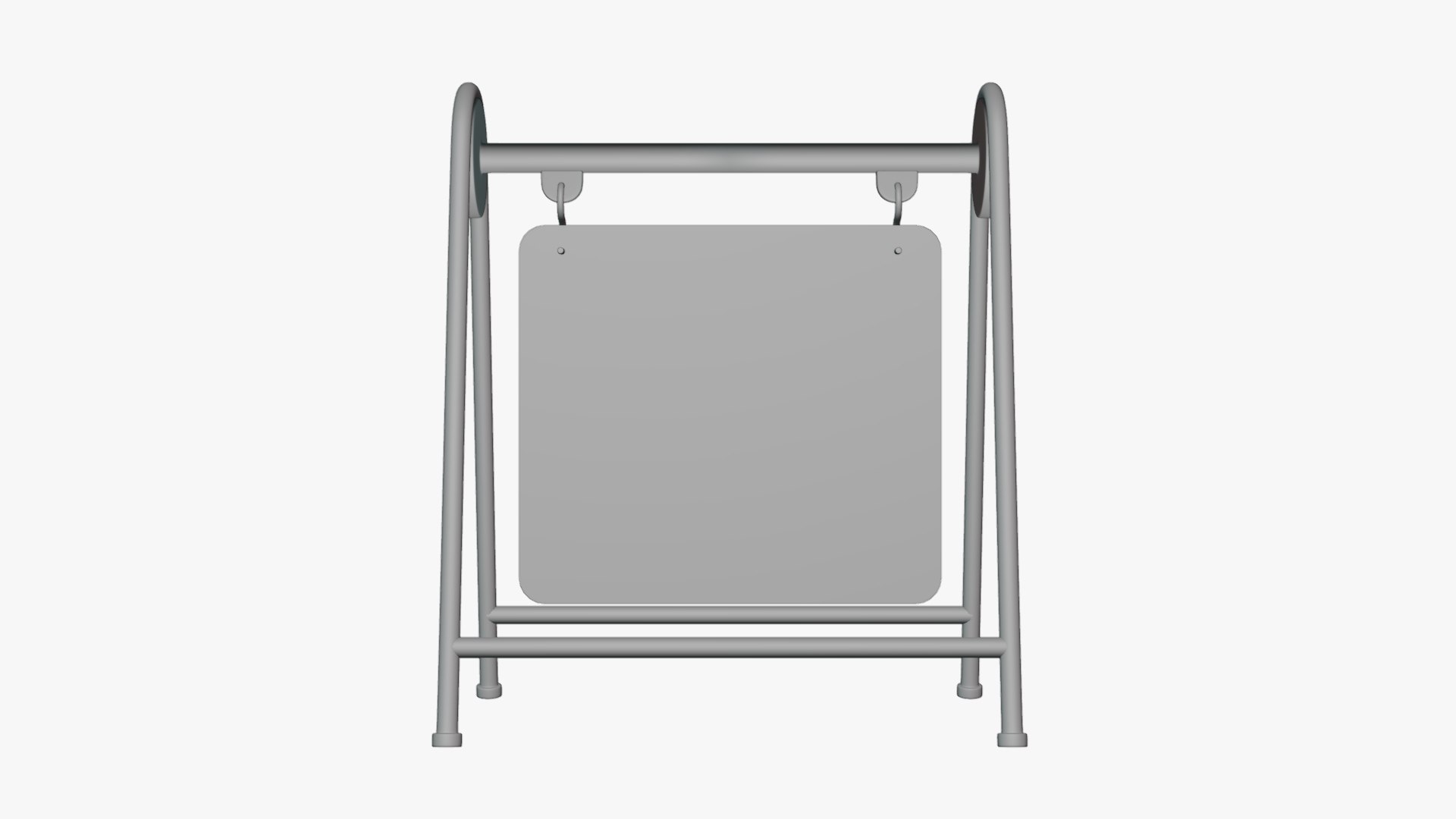 Basic Display Stand - Geometry Only No Textures No Materials 3D Model ...