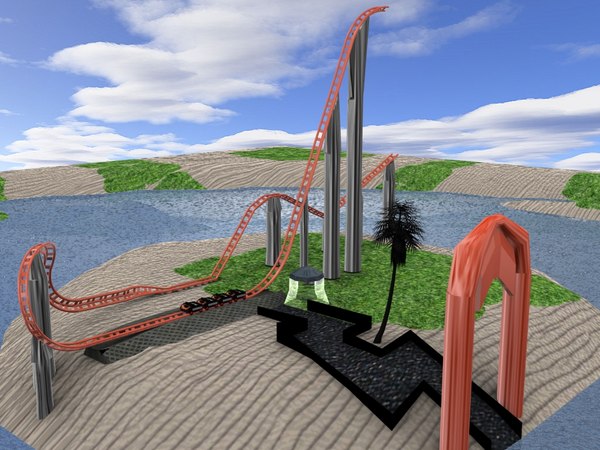Free 3D Roller-Coaster Models | TurboSquid
