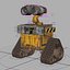 Free Rigged Wall-e 3d Model