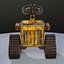 Free Rigged Wall-e 3d Model