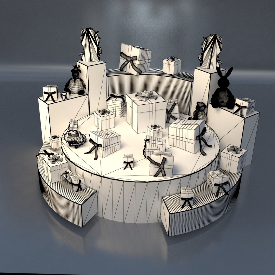 Gift 3D Model - TurboSquid 1377763