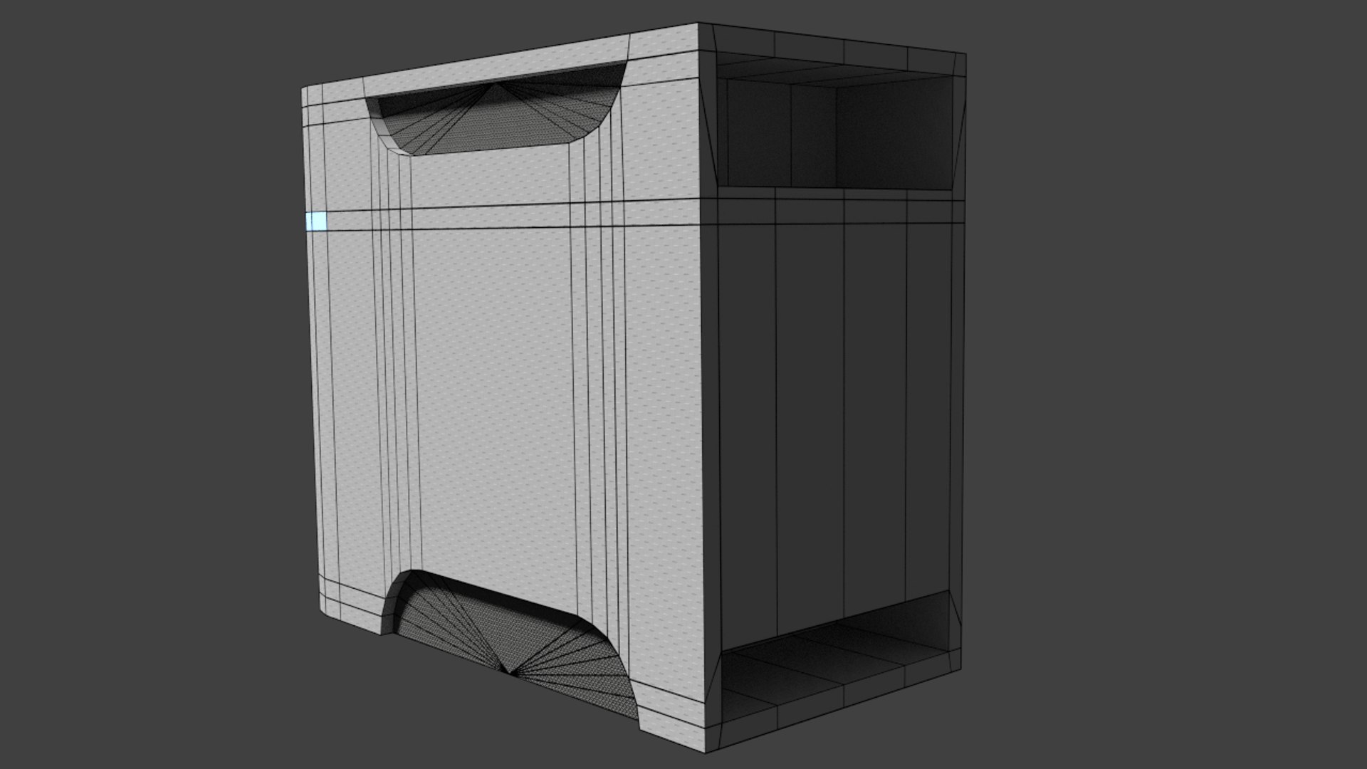 3d stylish computer model