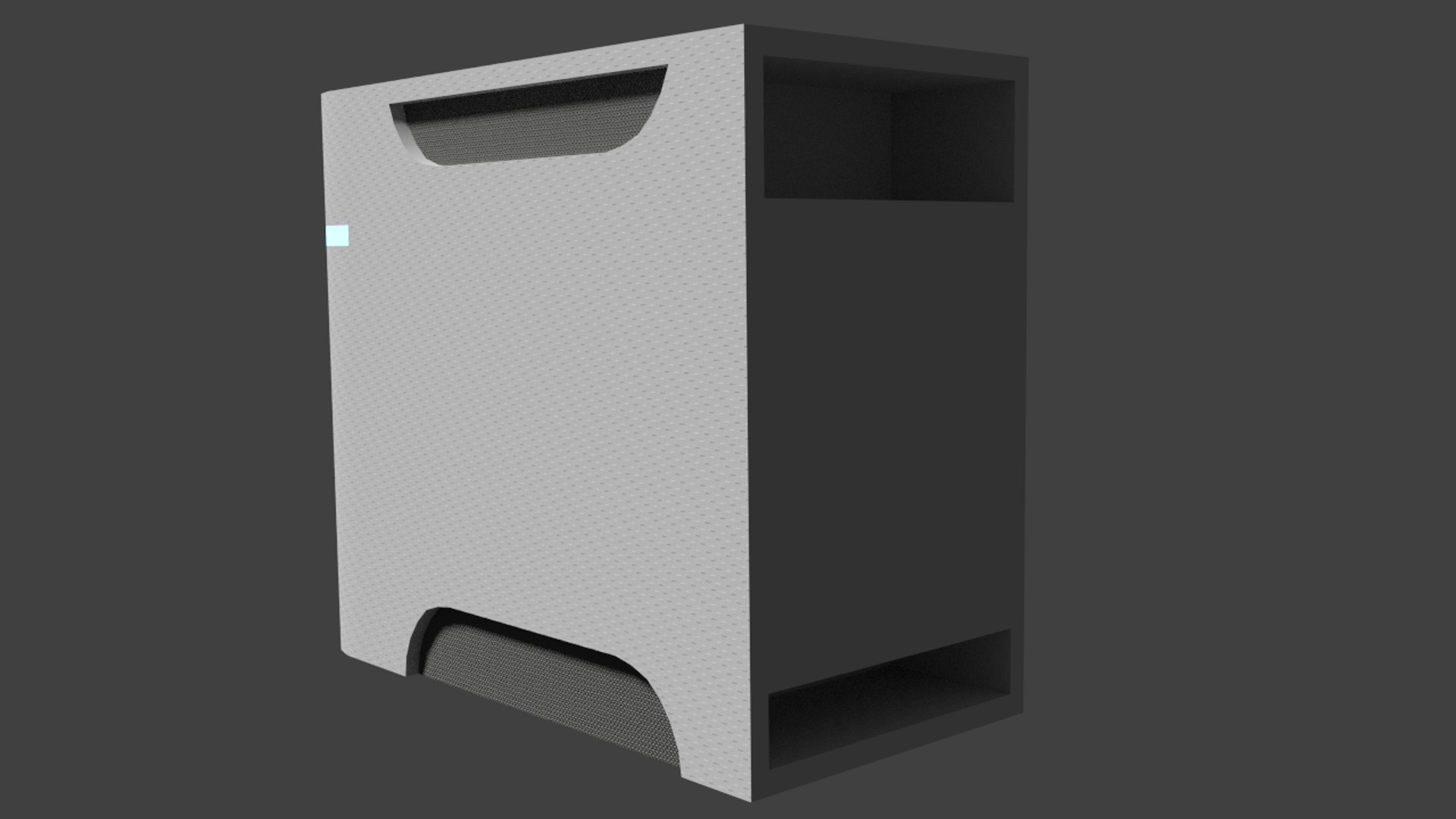 3d stylish computer model