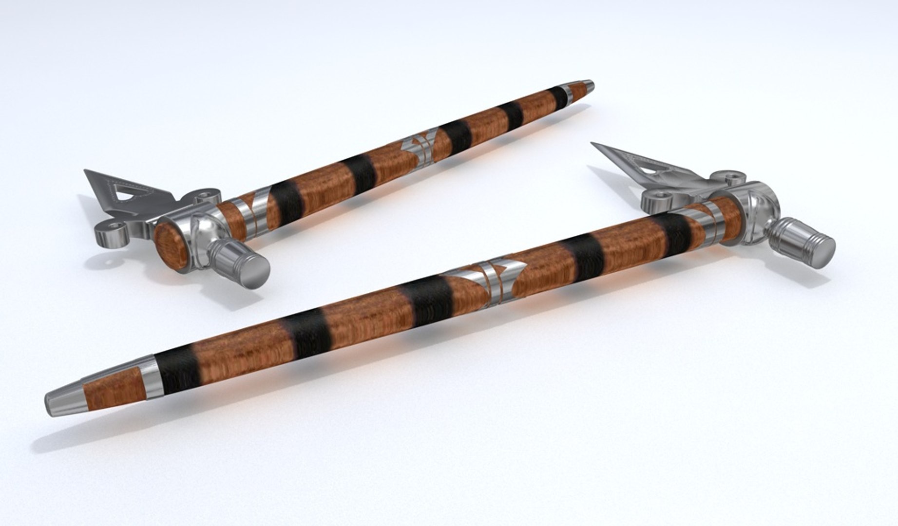 3d Model Axe Ax Fancy