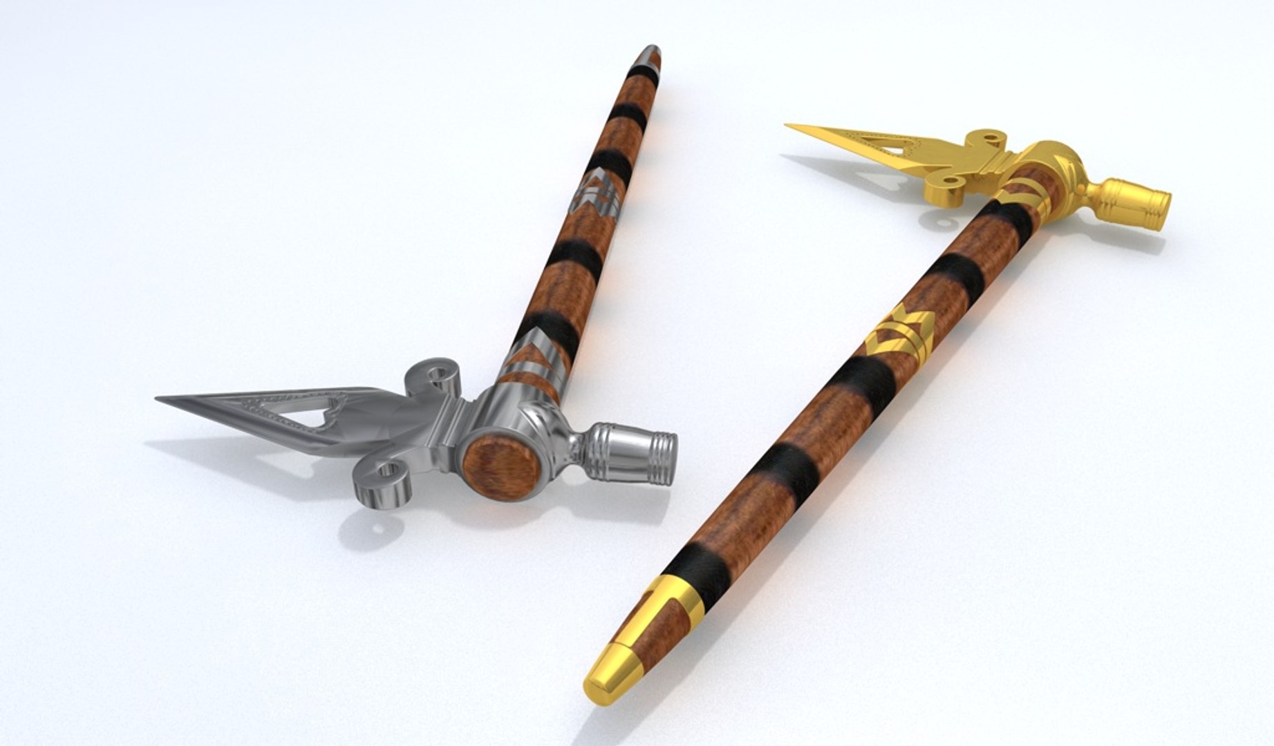 3d Model Axe Ax Fancy