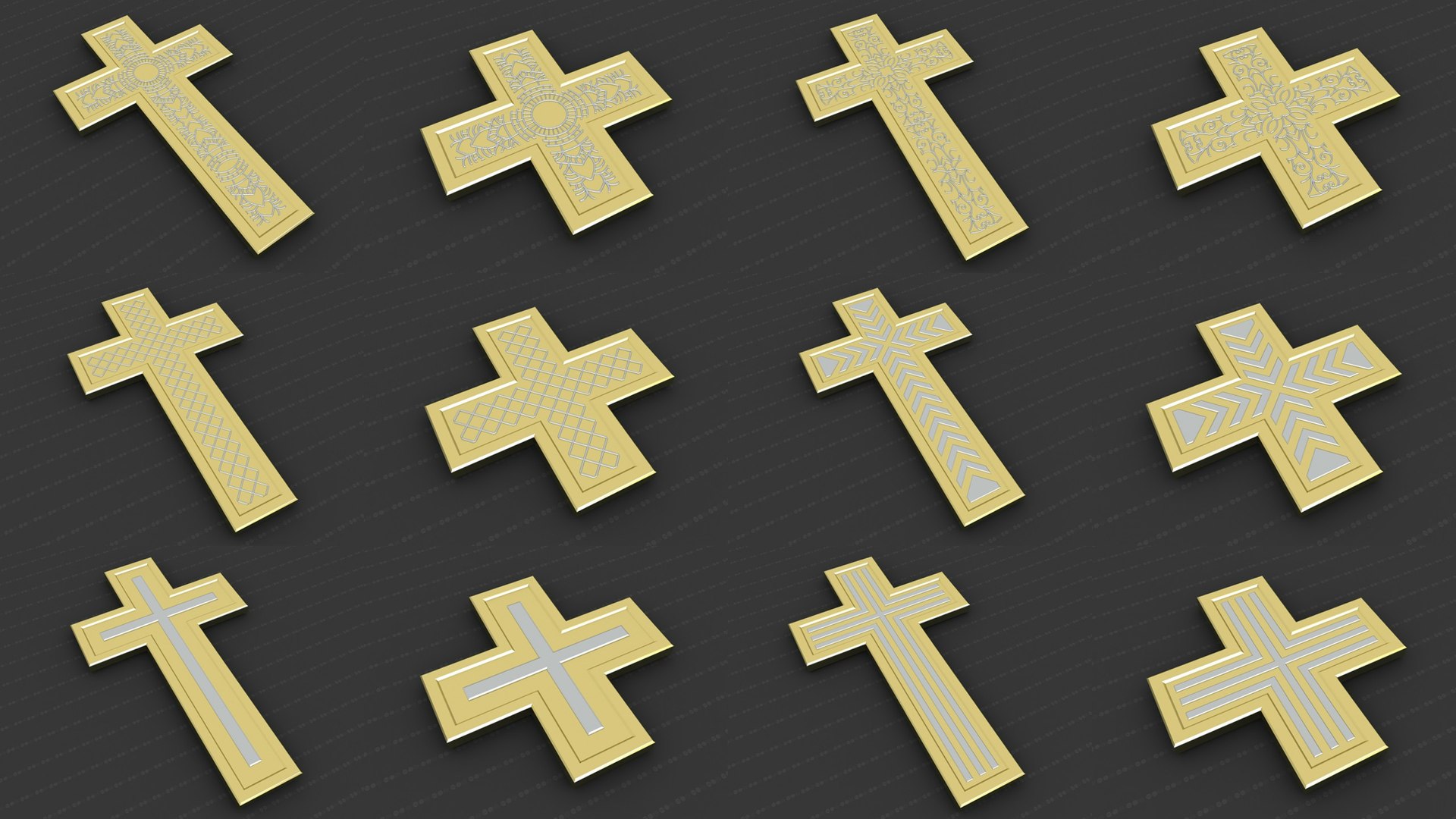 3D Crosses Vol 8 - TurboSquid 1488661