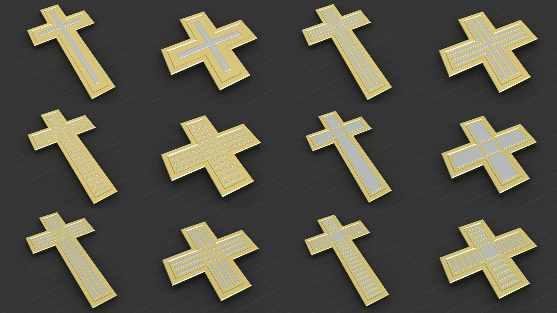 3D Crosses Vol 8 - TurboSquid 1488661