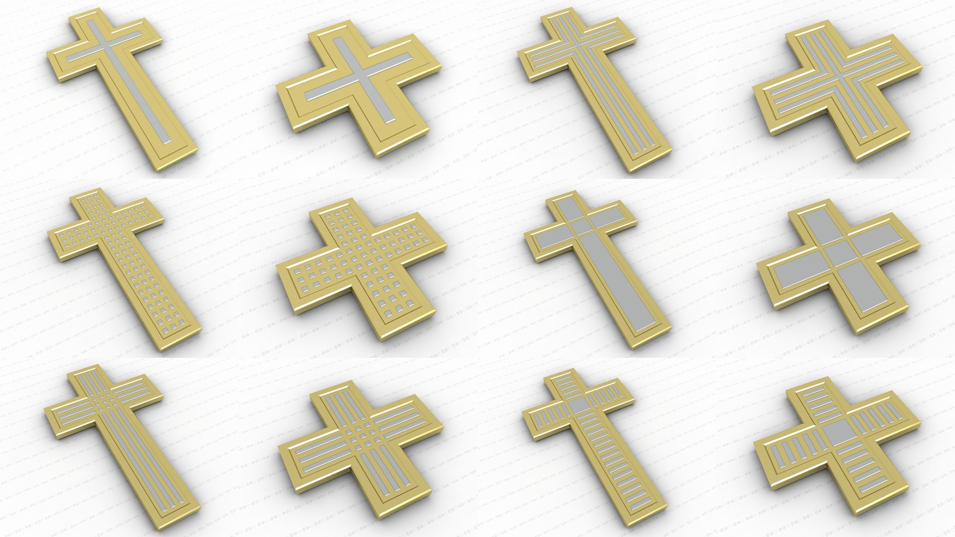3D Crosses Vol 8 - TurboSquid 1488661