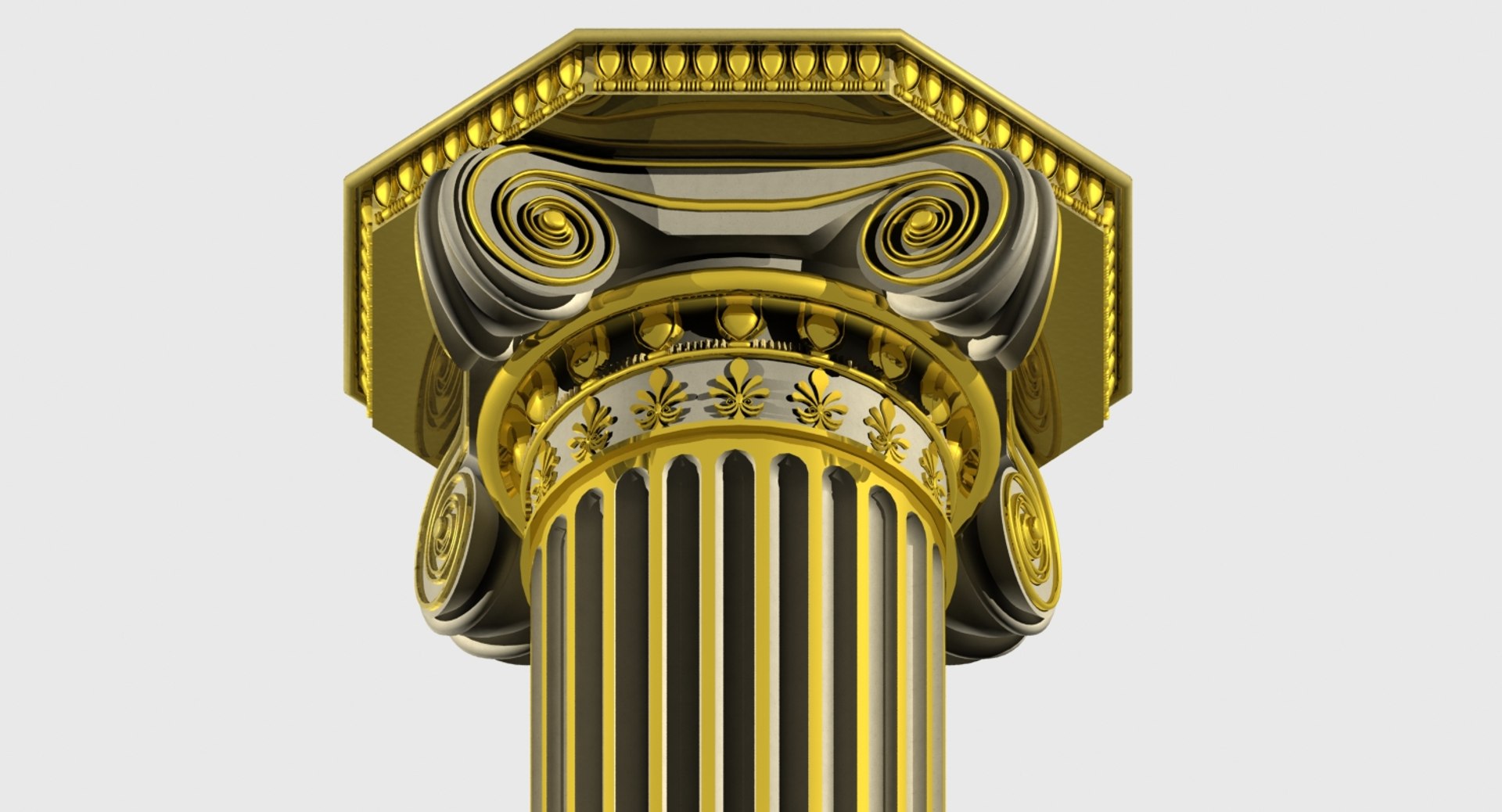 3D Ancient Greek Ionic Model - TurboSquid 1329183
