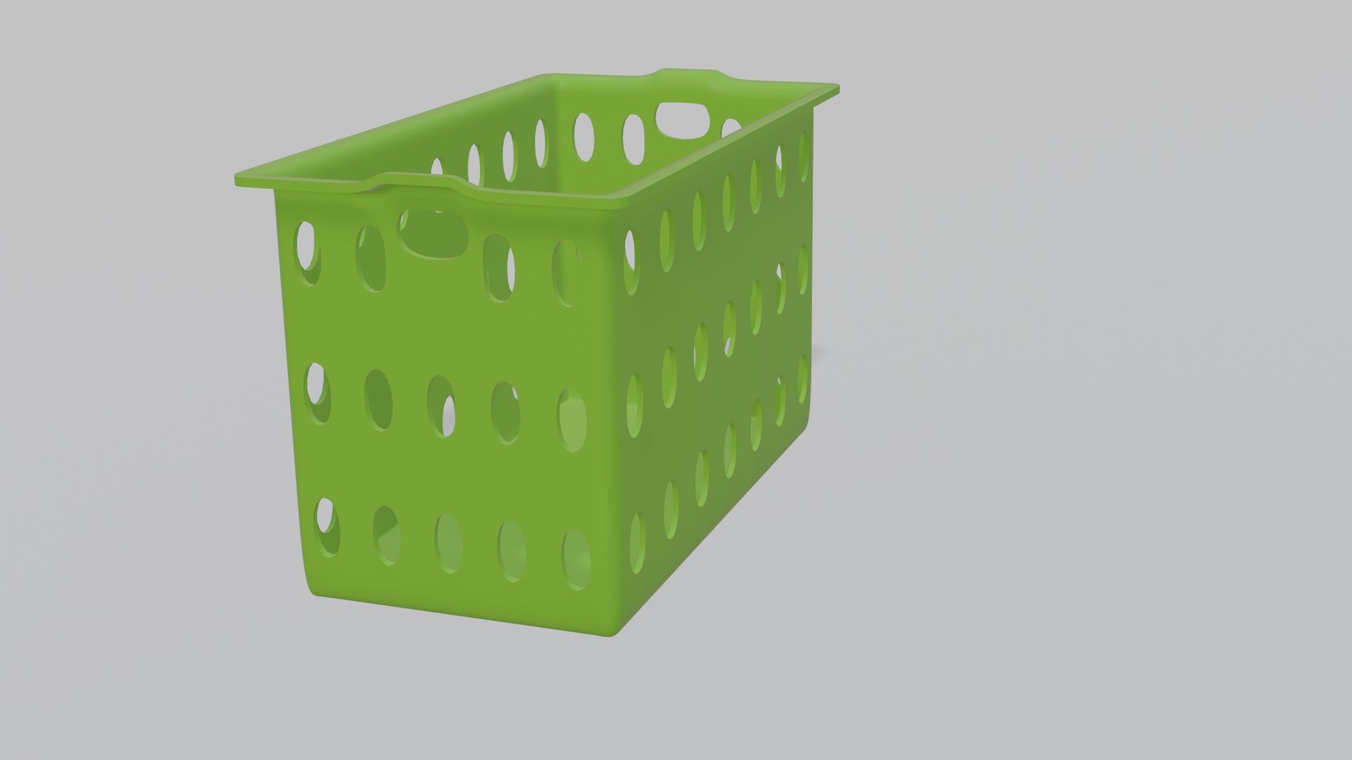 Plastic basket model - TurboSquid 1524999