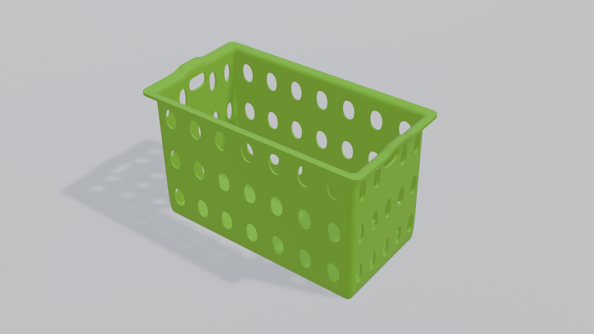 Plastic basket model - TurboSquid 1524999