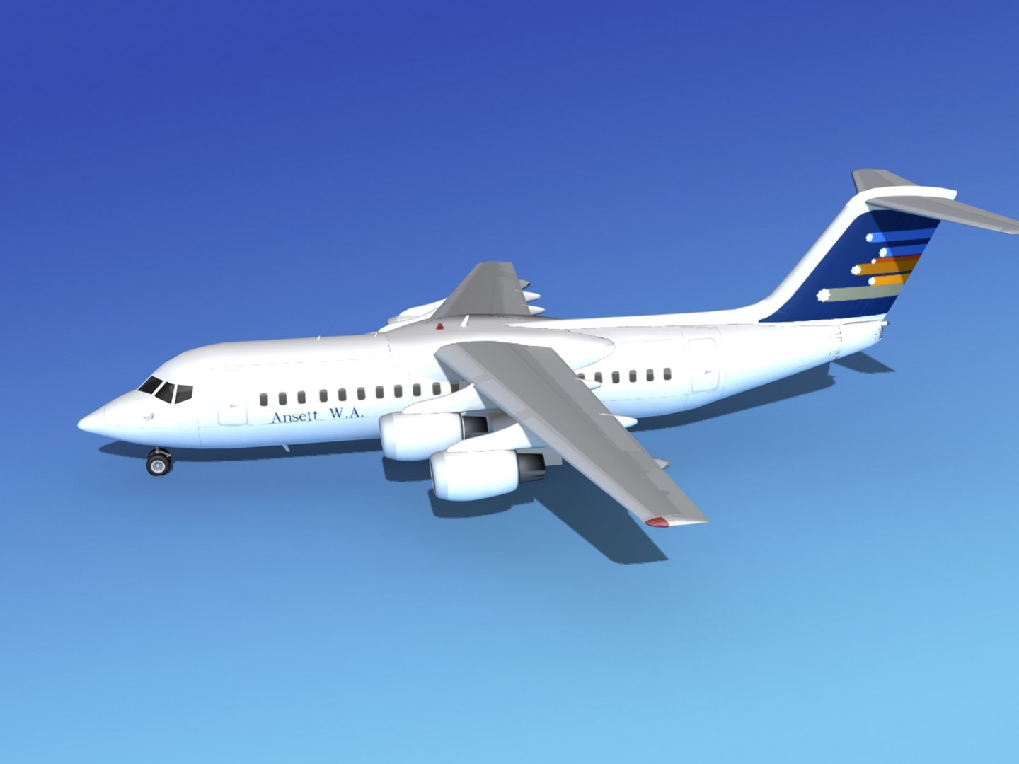 3d Model Bae 146