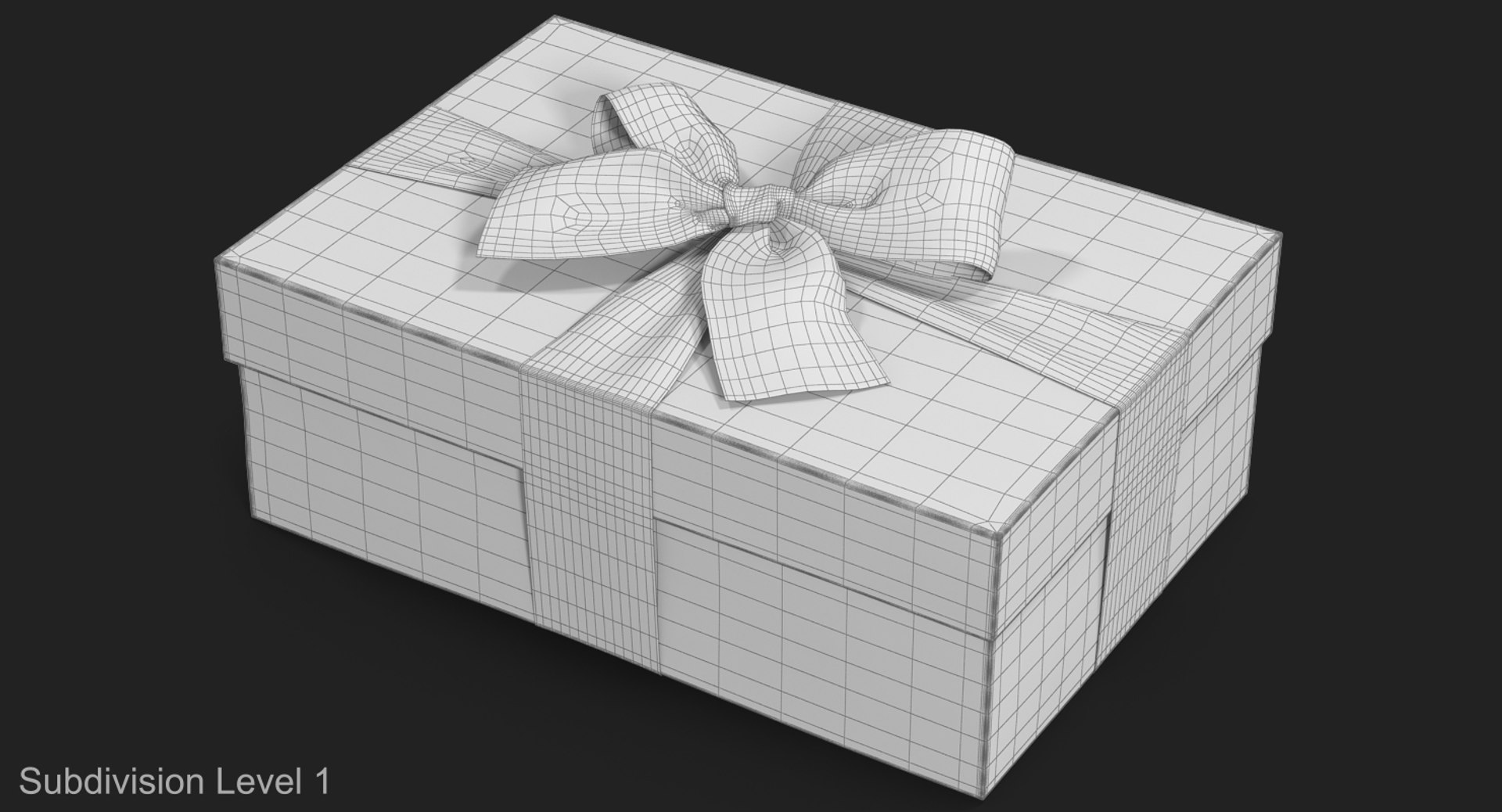 3D model gift box white 4 - TurboSquid 1201943
